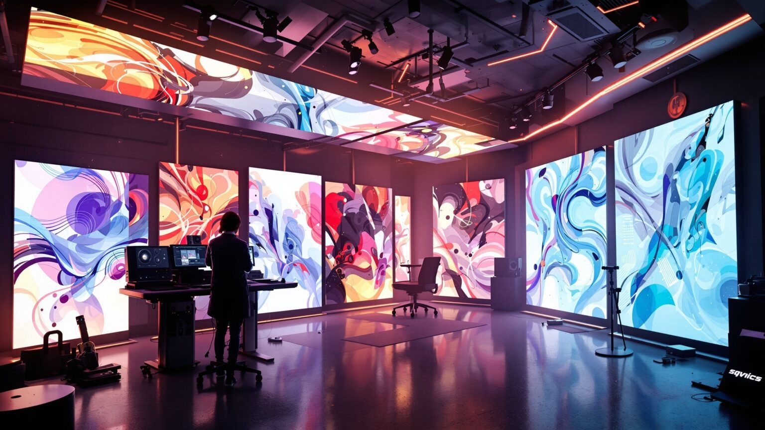 Concept Art Gallery - AI Music Street